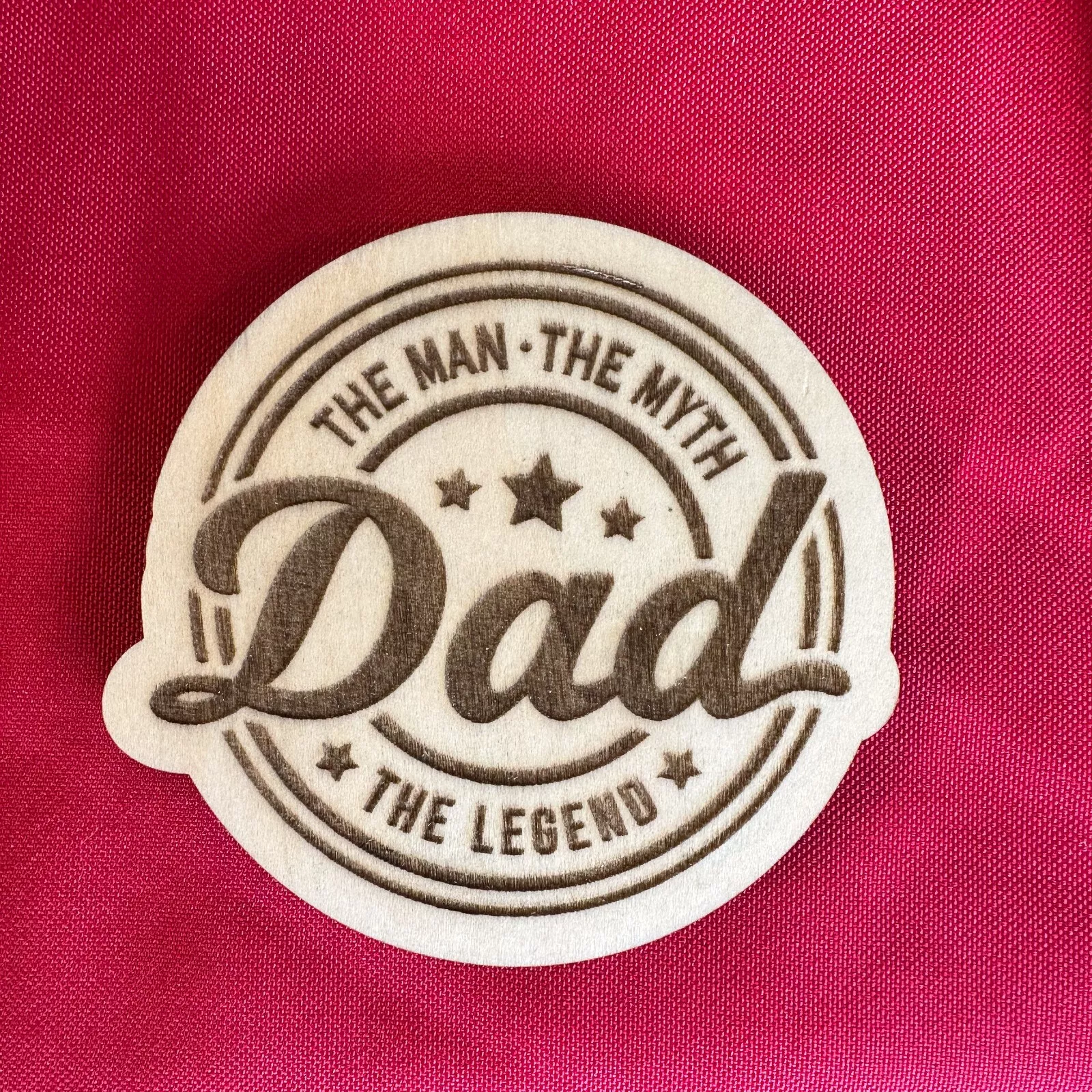 Dad - "The Legend" Coaster - Natyne Custom Gifts